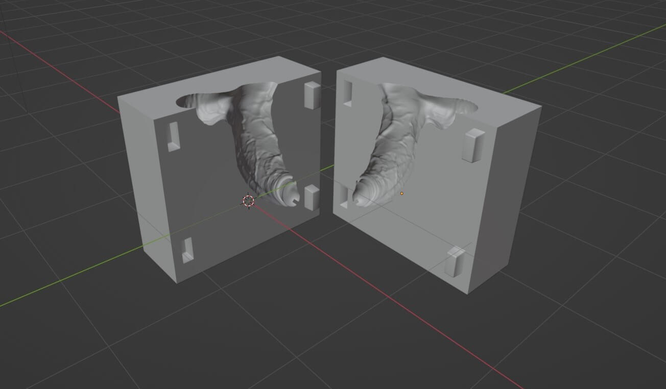 Penis Dildo Mold With Penis Included - 3D Print Model by TriDsign