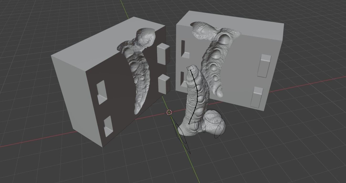 Print Ready Abyssal Demon Sextoy Mold by TriDsign