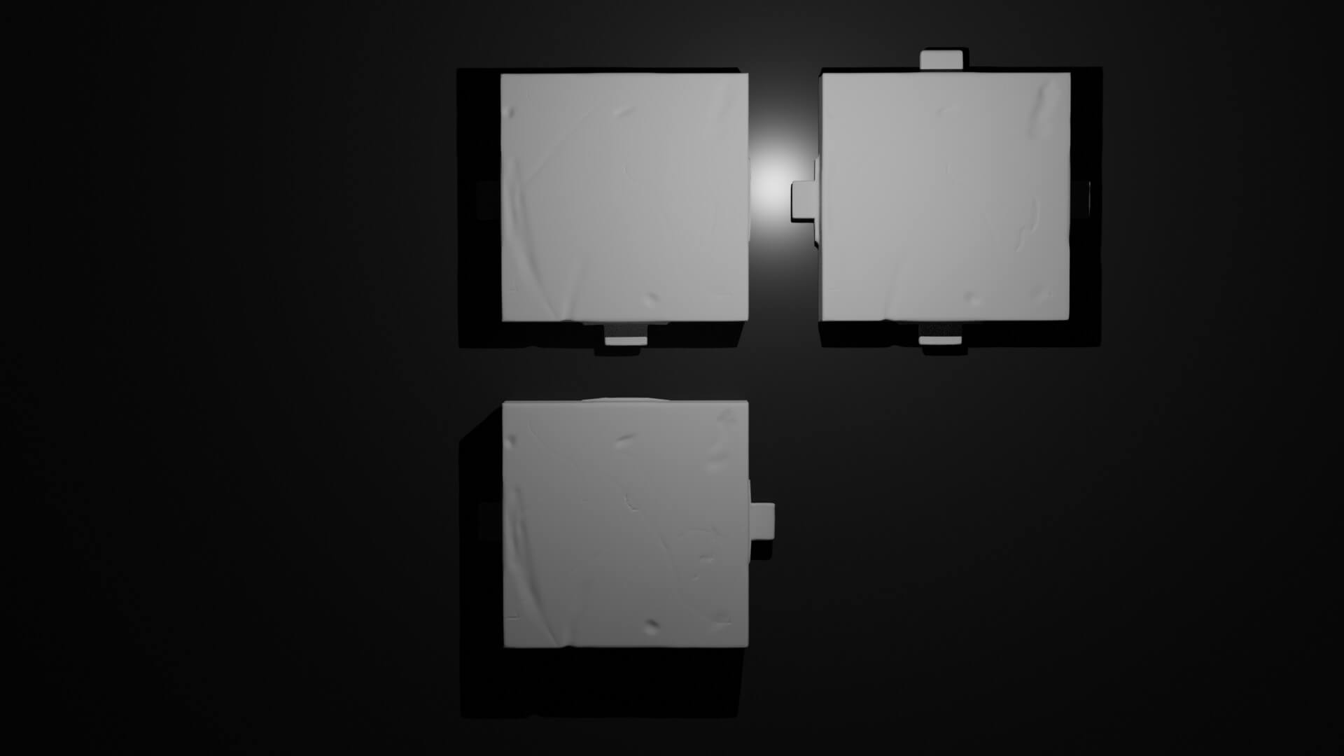 Modular Dungeon Battle Map - 3D Model by TriDsign