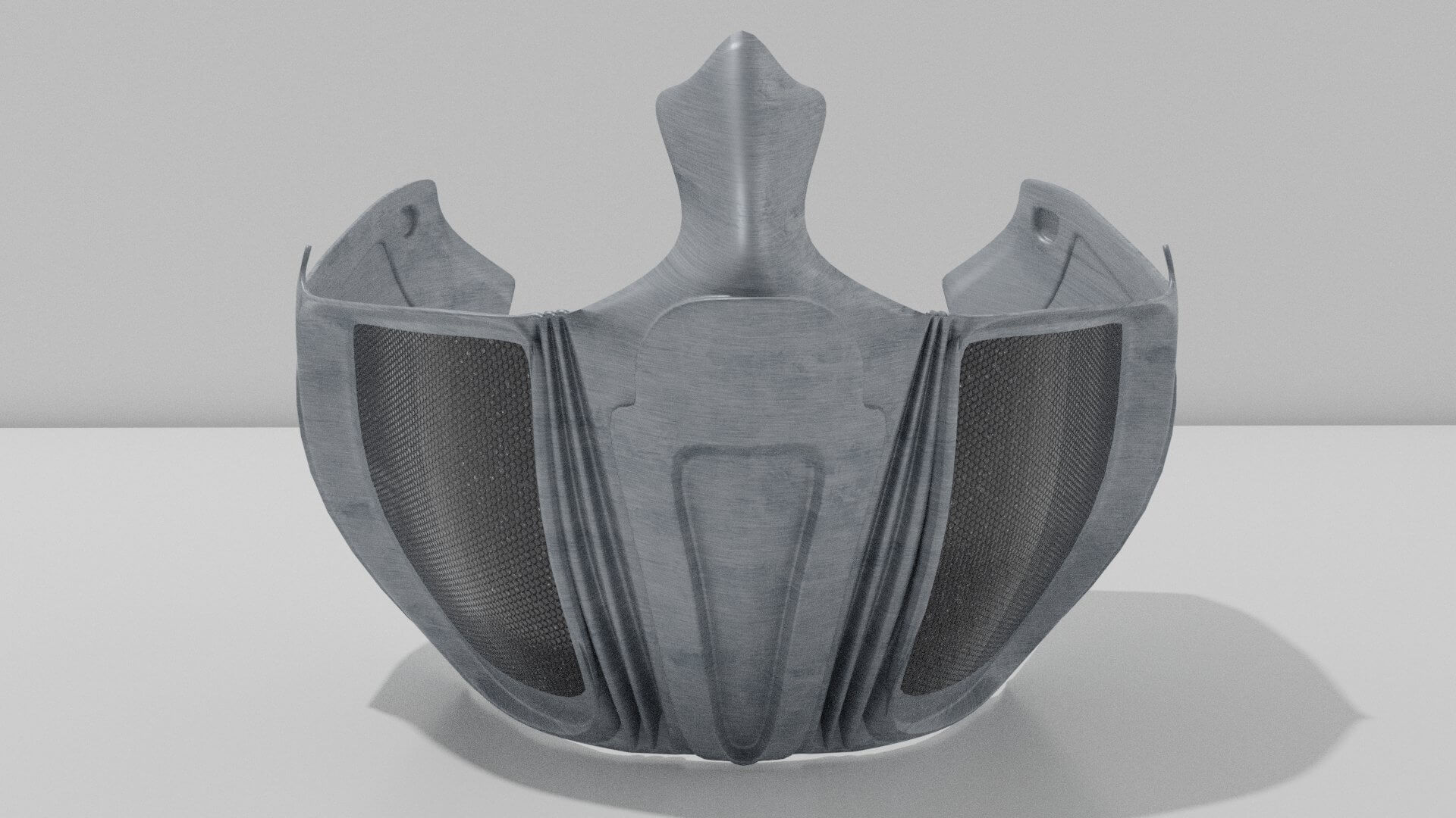 Sci-Fi Mask 3D Model by TriDsign