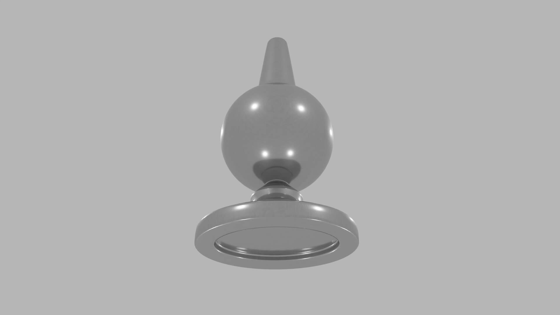 Spherical Buttplug - 3D Model by TriDsign