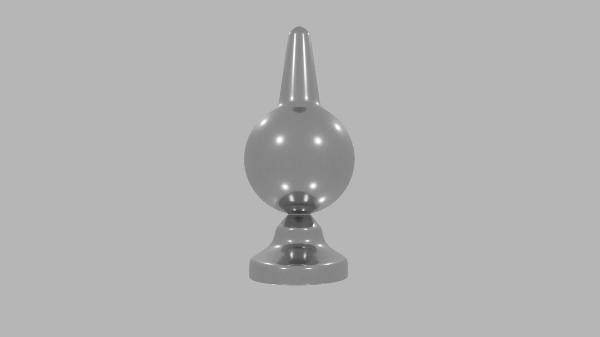 Spherical Buttplug - 3D Model by TriDsign