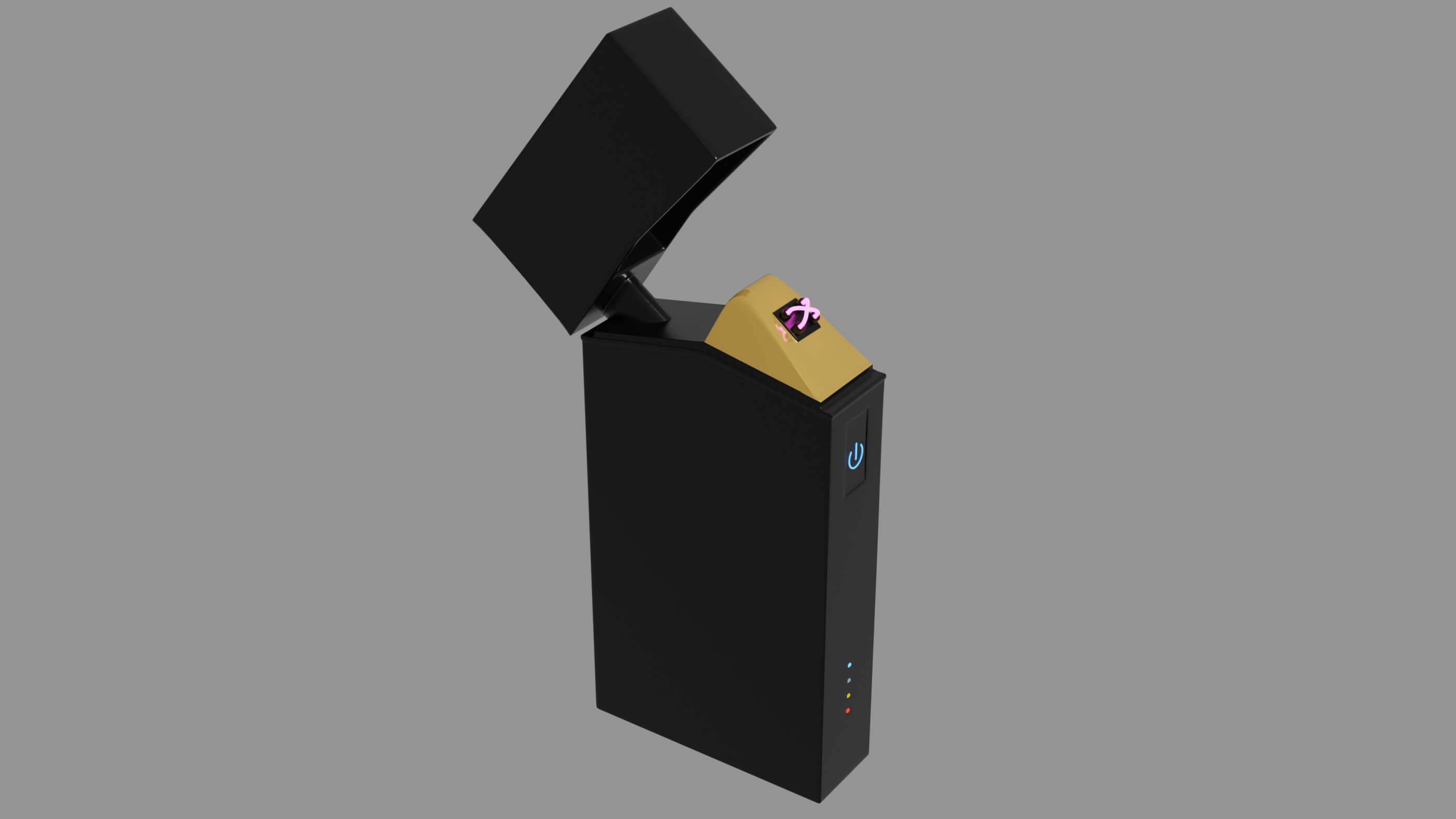 USB Lighter - 3D Model by TriDsign
