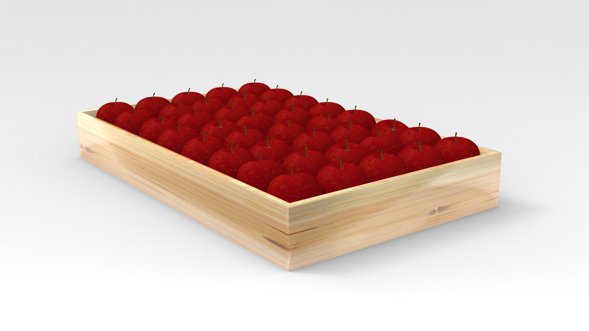 Apple - Apple Tray 3D Model by Trish