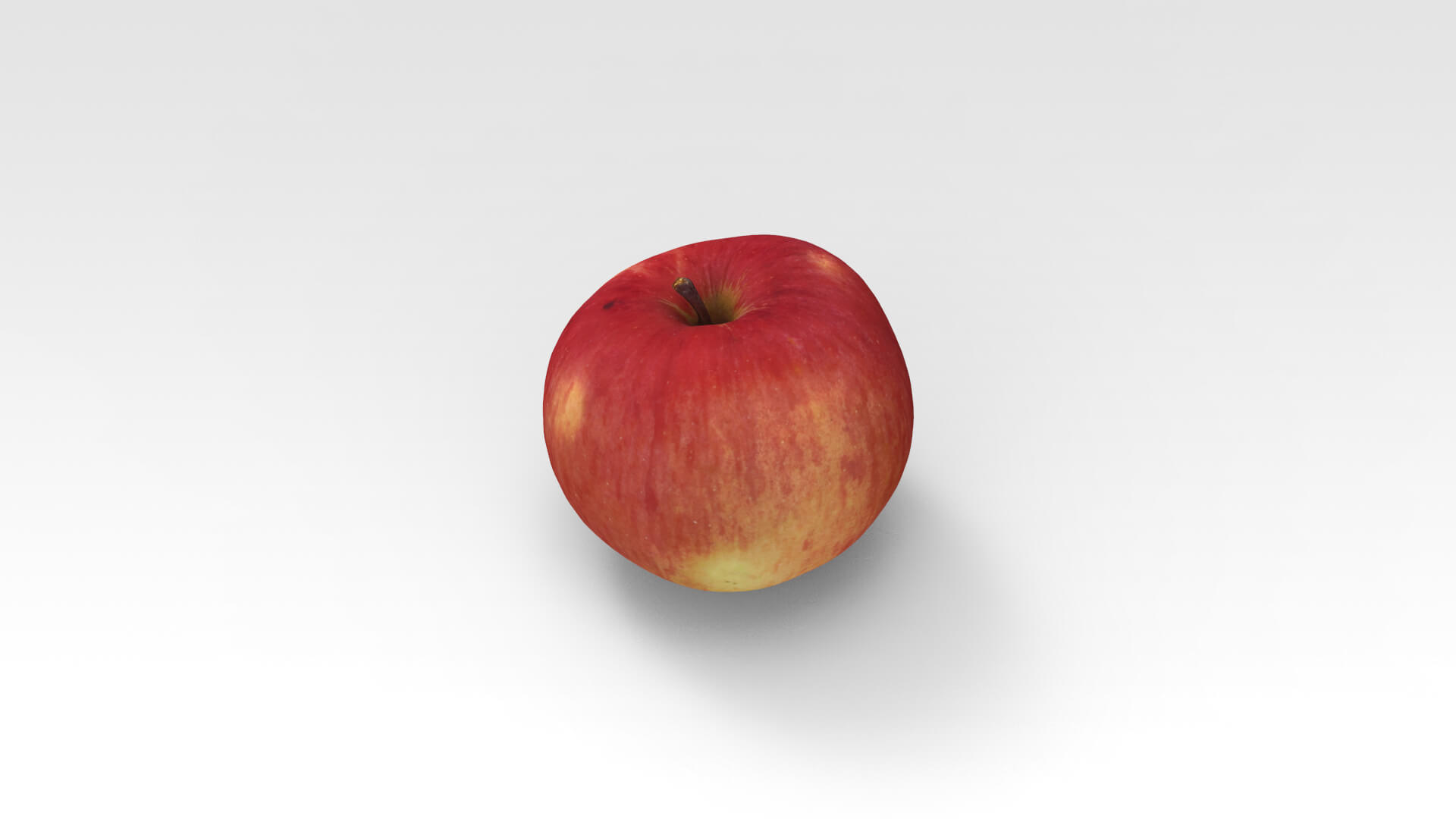 Apple - Red Apple 3D Model by Trish