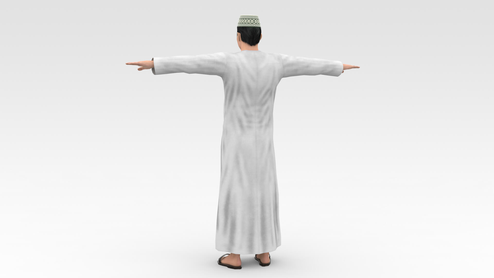 Arab Male Character - 3D Model by Trish