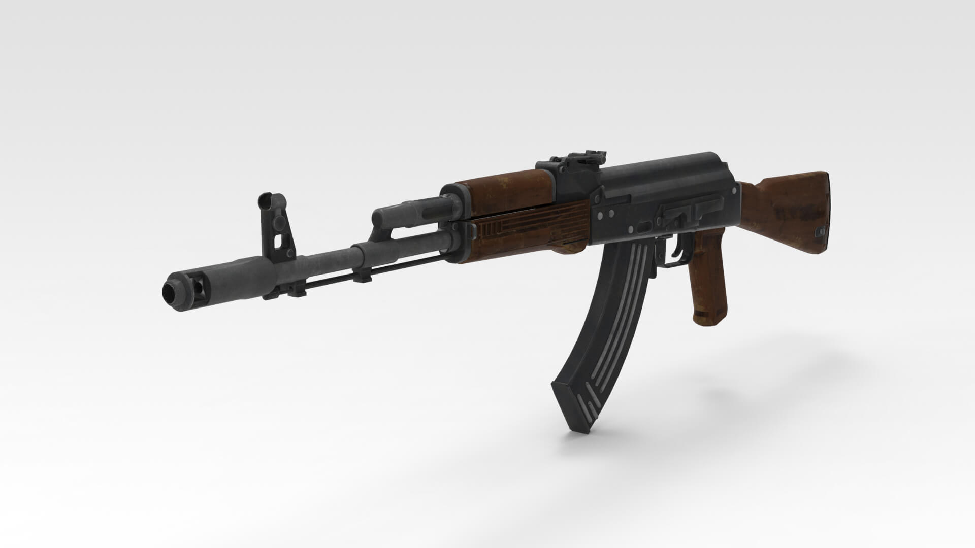 Assault Rifle - Weapon 3D Model by Trish
