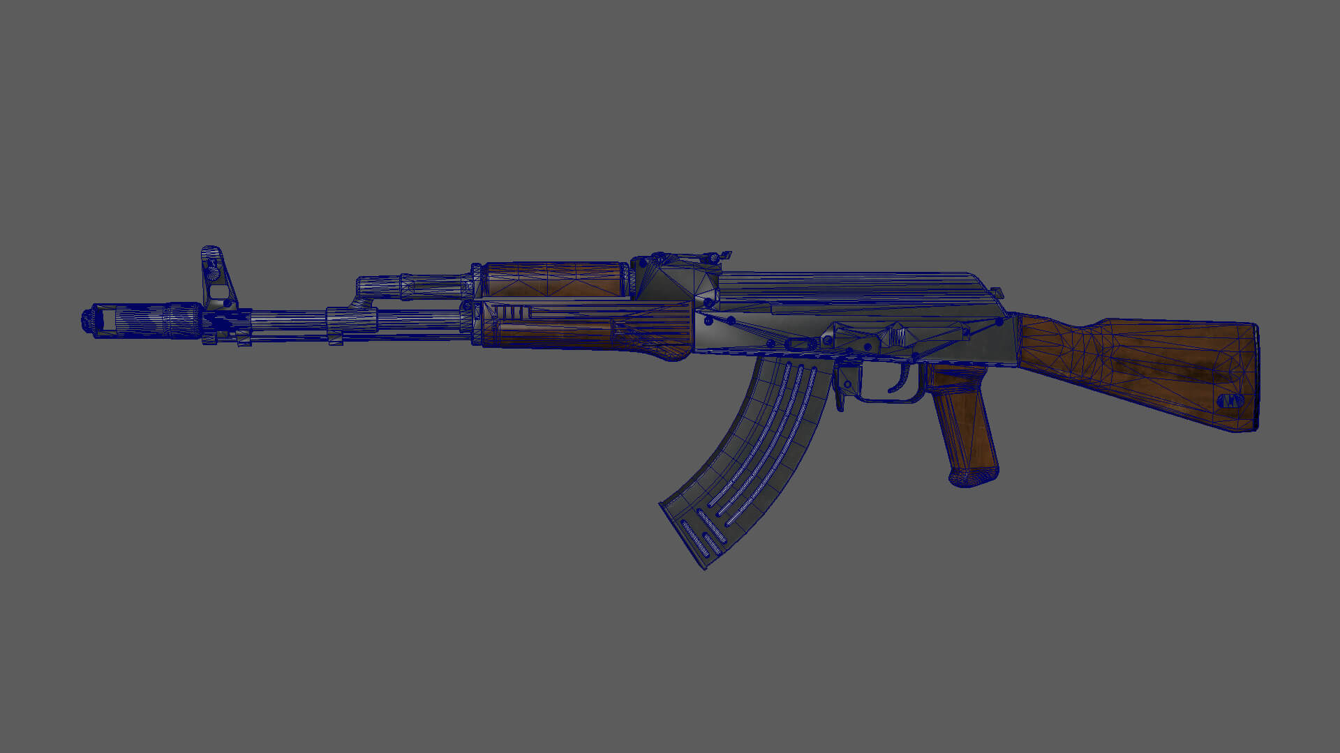 Assault Rifle - Weapon 3D Model by Trish