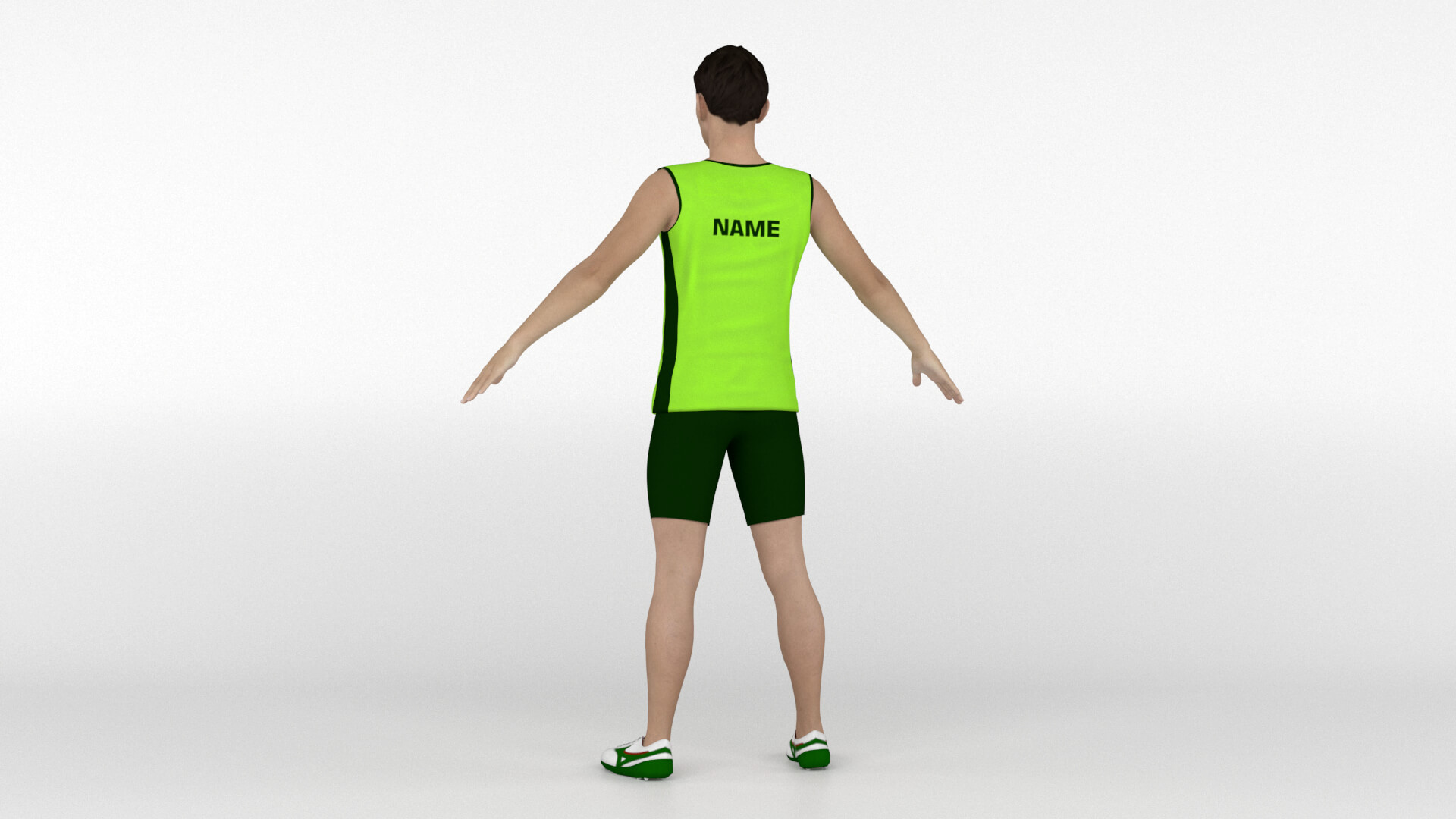 Athlete Runners 2 in 1 - 3D Model by Trish