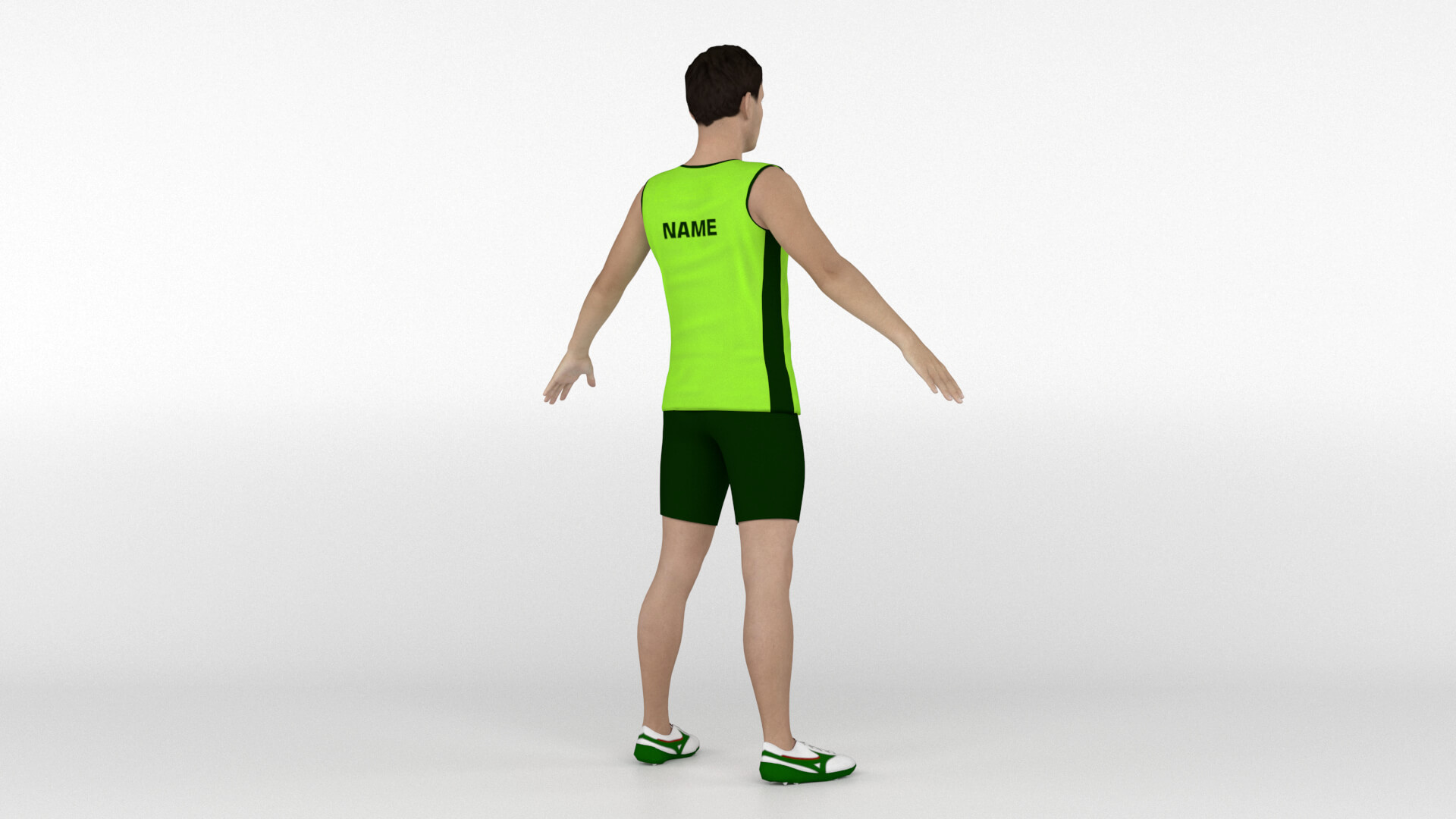 Athlete Runners 2 in 1 - 3D Model by Trish