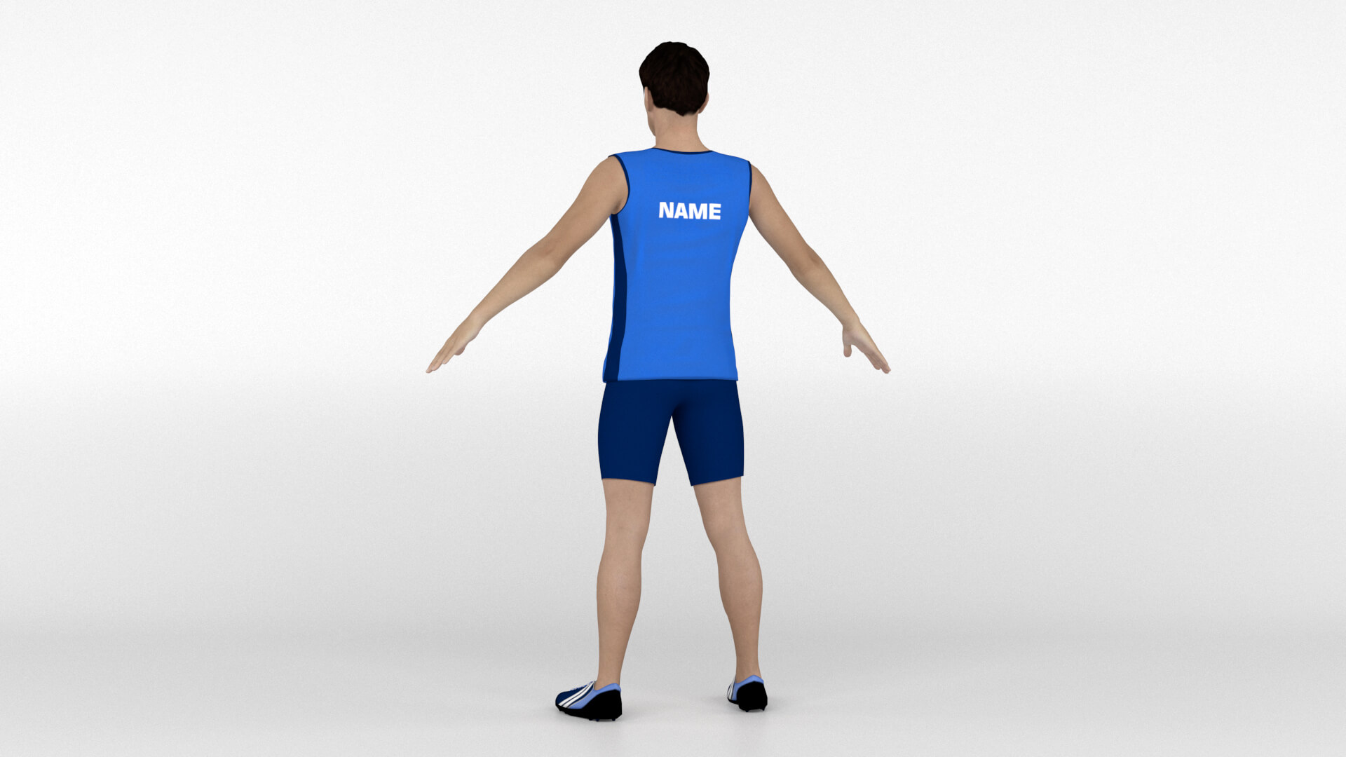 Athlete Runners 2 in 1 - 3D Model by Trish