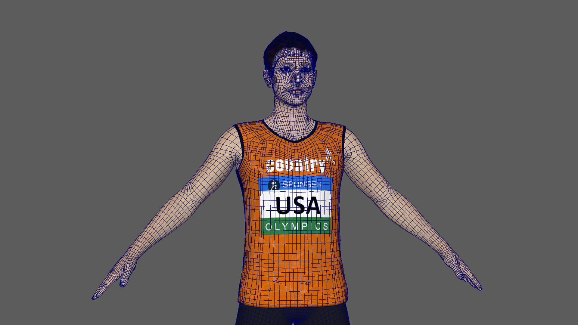 Athlete Runners 2 in 1 - 3D Model by Trish