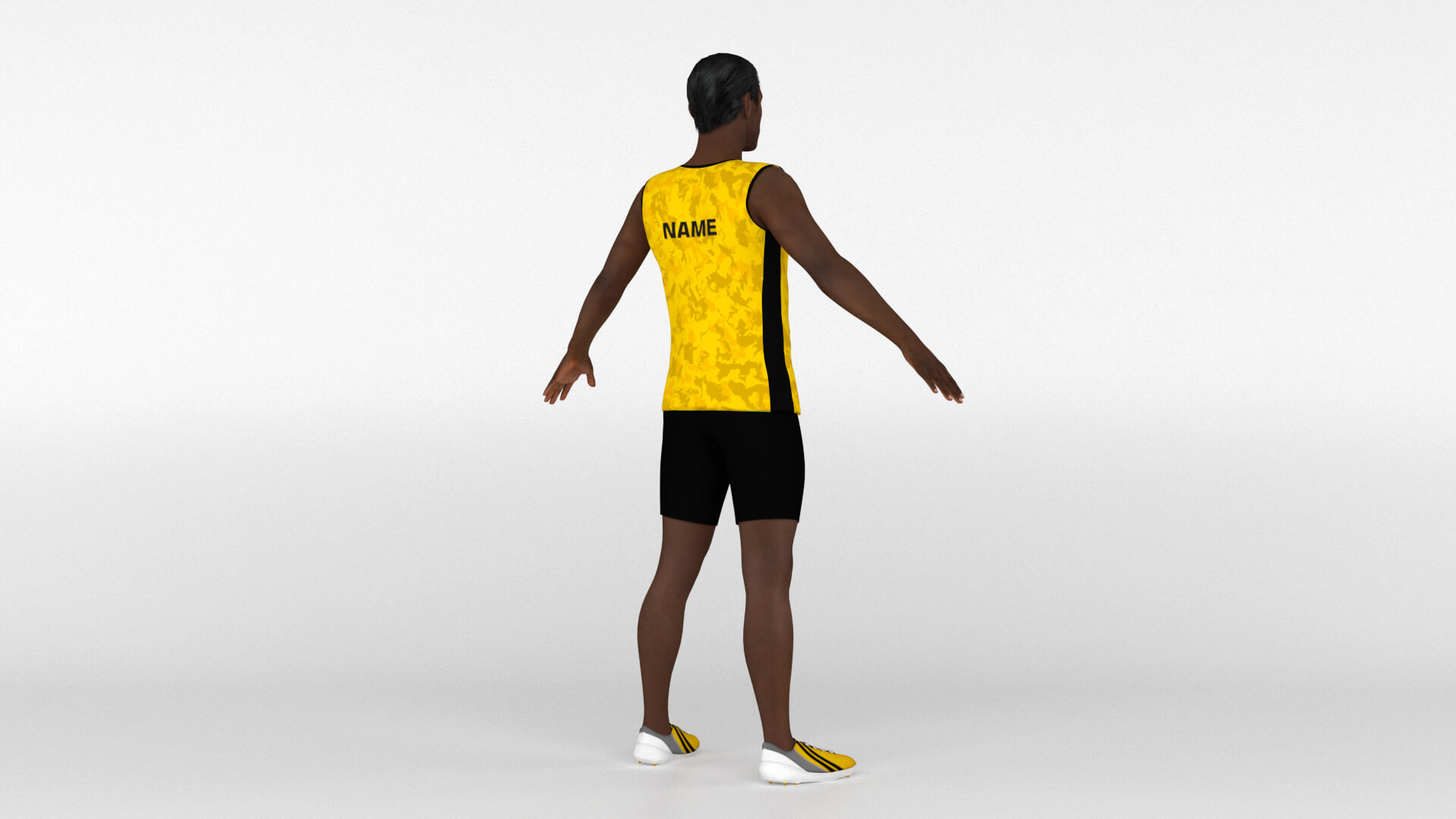 Athlete Runners 2 in 1 - 3D Model by Trish