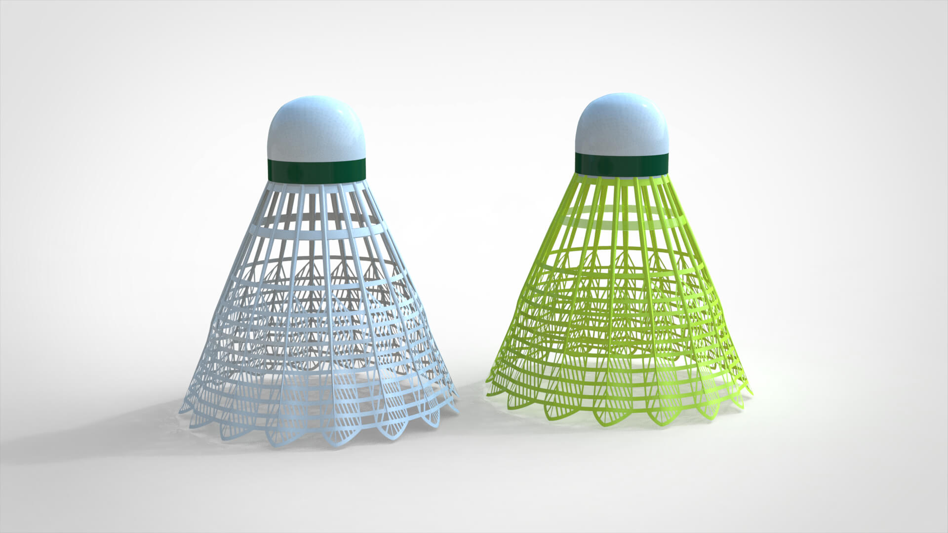 Badminton Shuttlecock - 3D Model by Trish