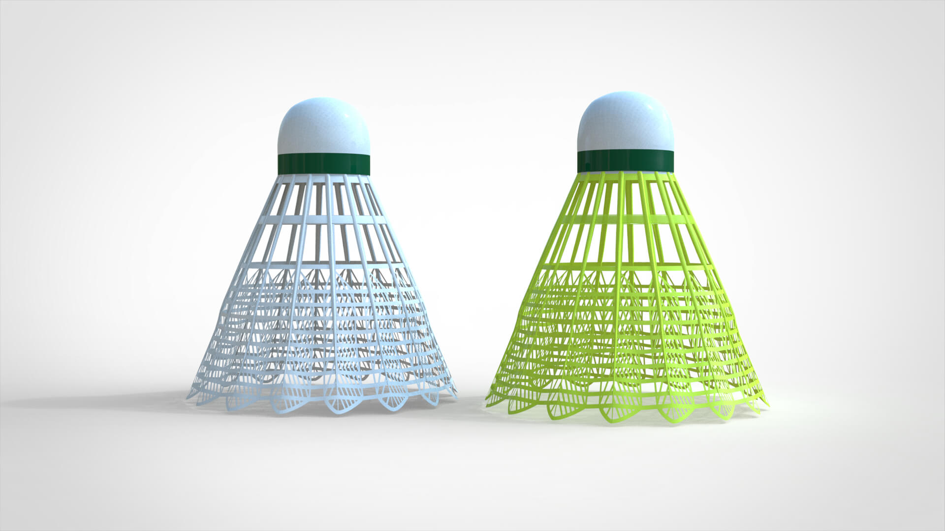 Badminton Shuttlecock - 3D Model by Trish