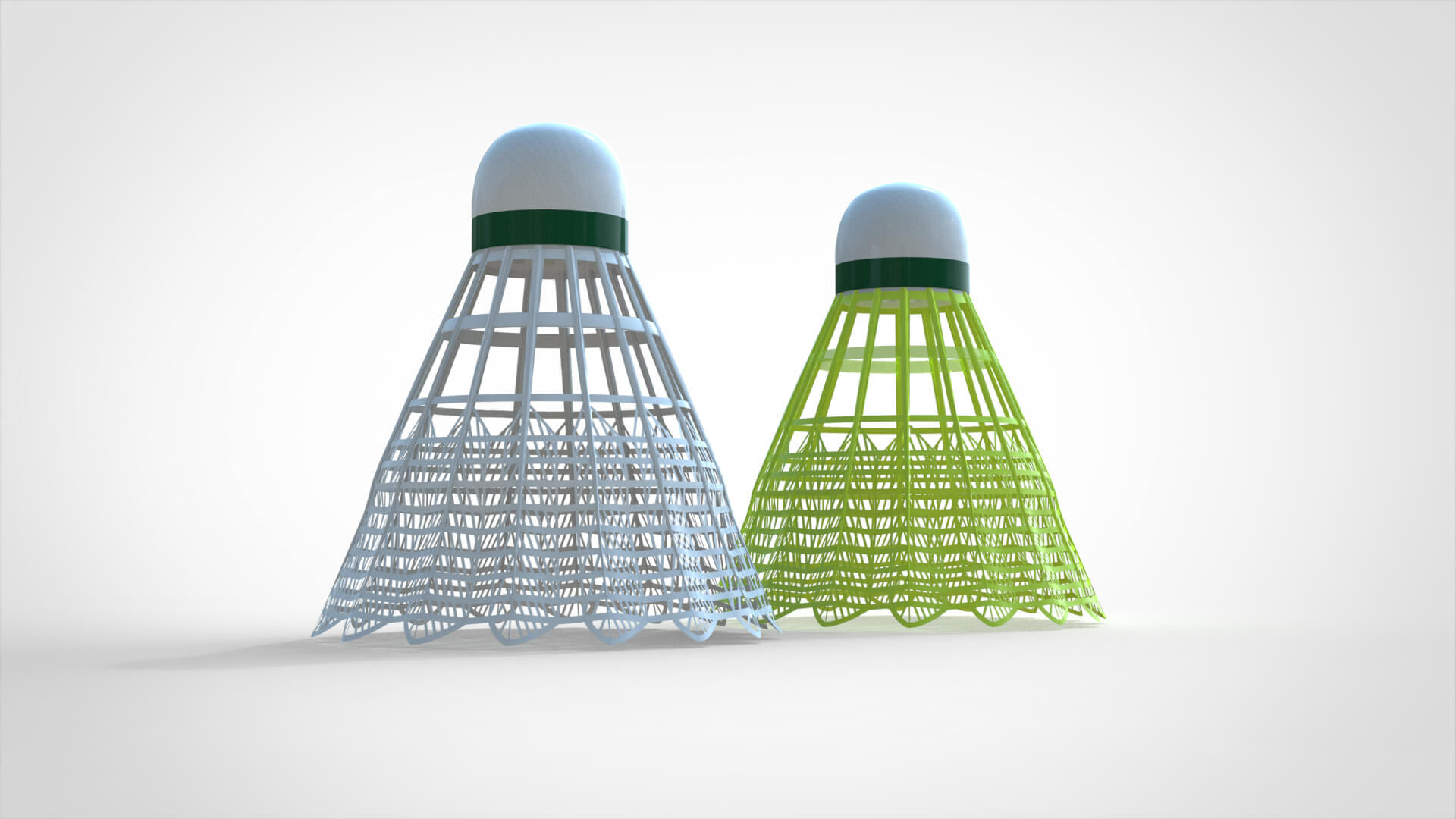 Badminton Shuttlecock - 3D Model by Trish