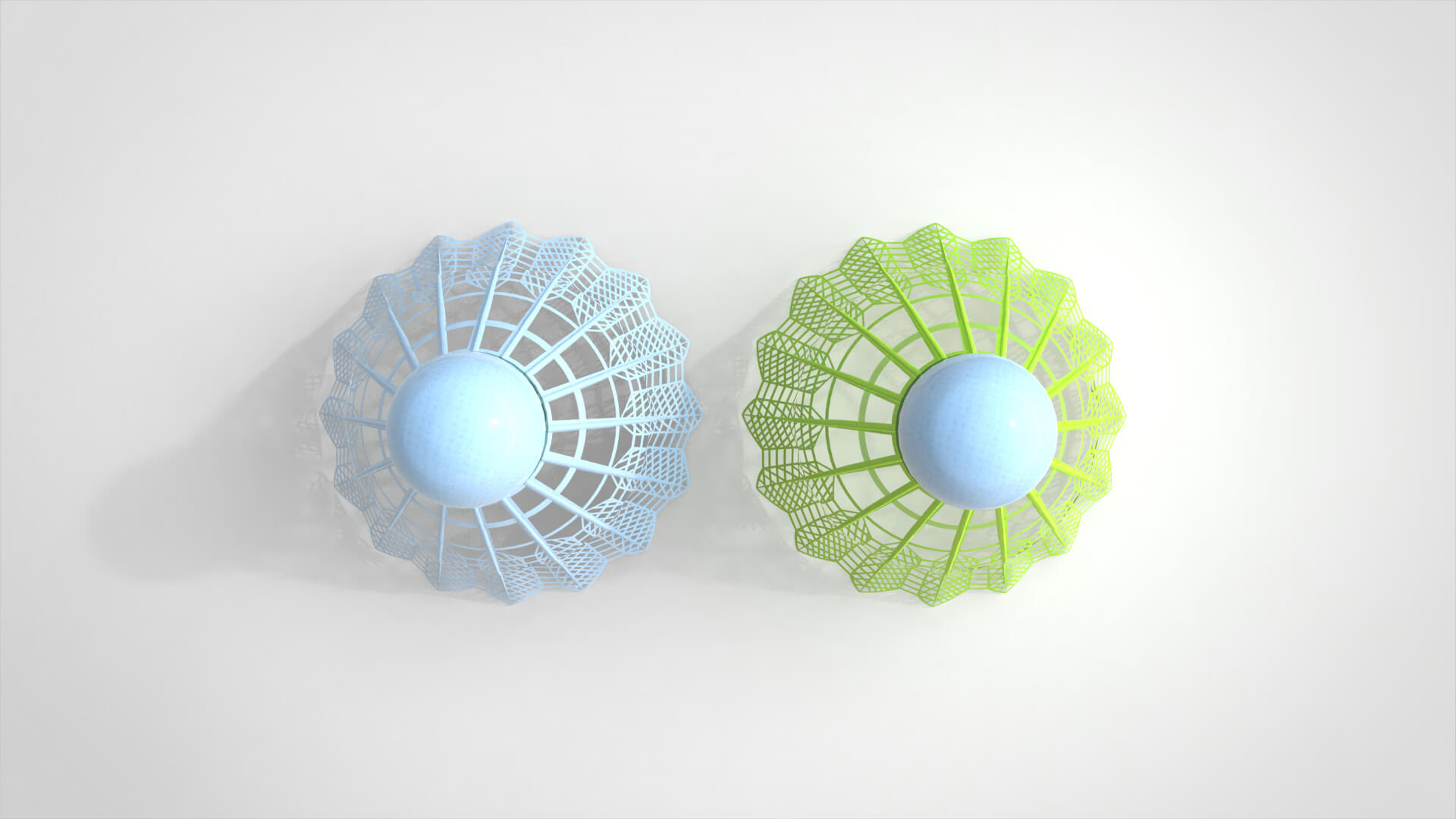 Badminton Shuttlecock - 3D Model by Trish