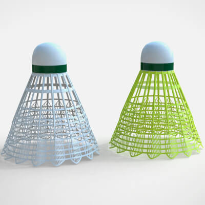 Badminton Shuttlecock - 3D Model by Trish