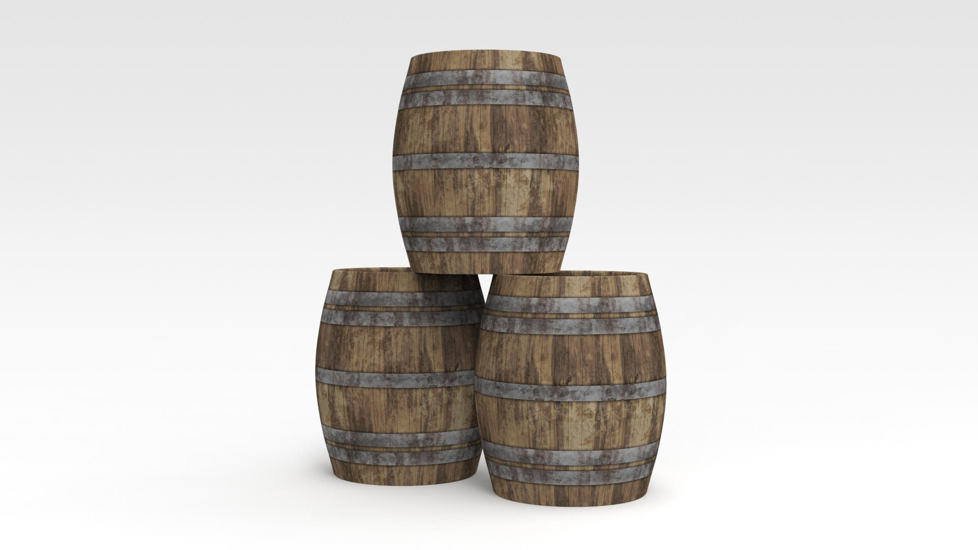 Barrel - Wine Barrels 3D Model by Trish