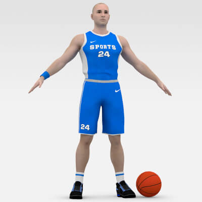 Maya 3D Models | Characters | Basketball | RenderHub