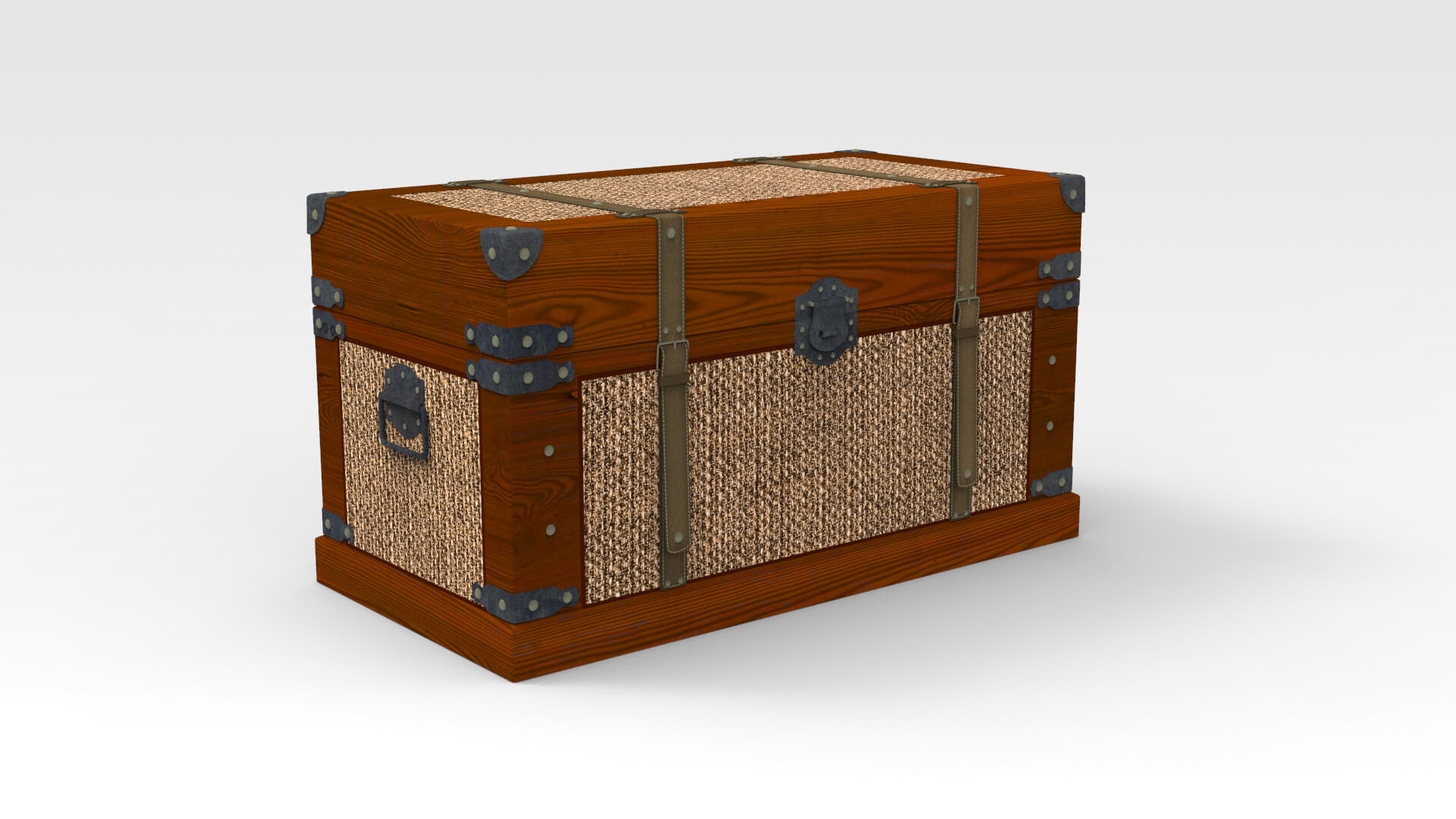 Chest - Treasure Box 3D Model by Trish