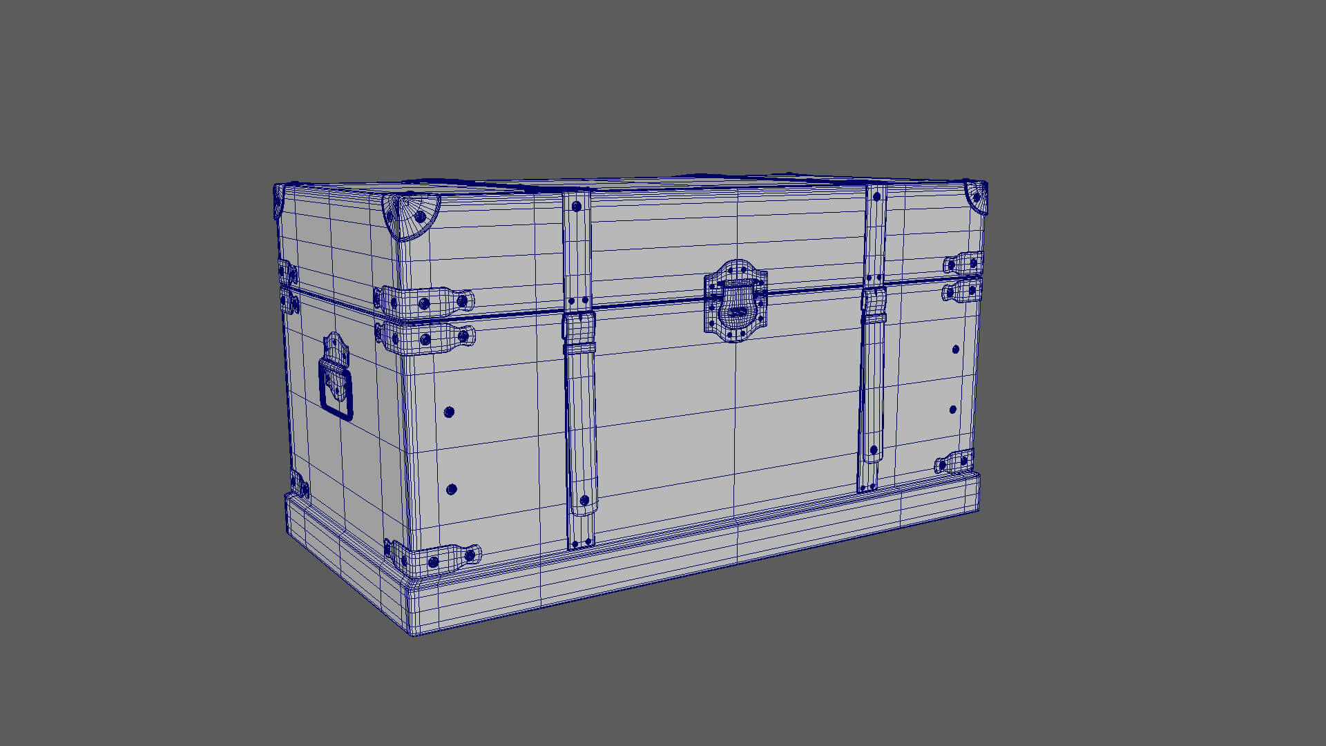 Chest - Treasure Box 3D Model by Trish