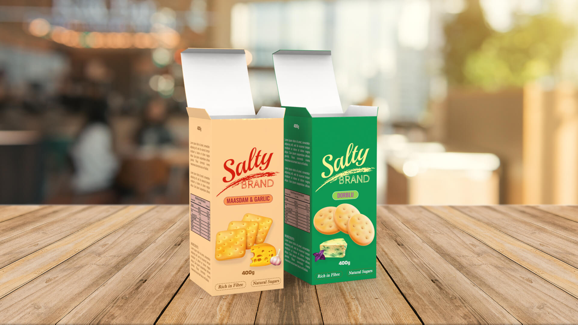 Cookies Box - Snacks 3D Model by Trish