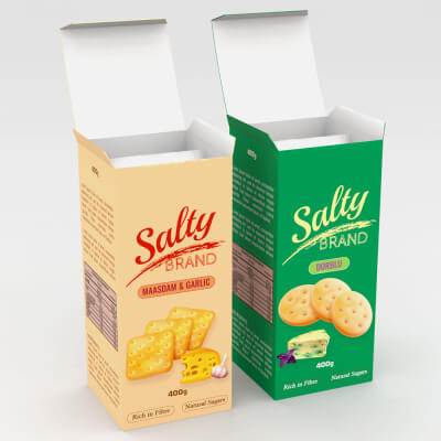 Cookies Box - Snacks 3D Model by Trish