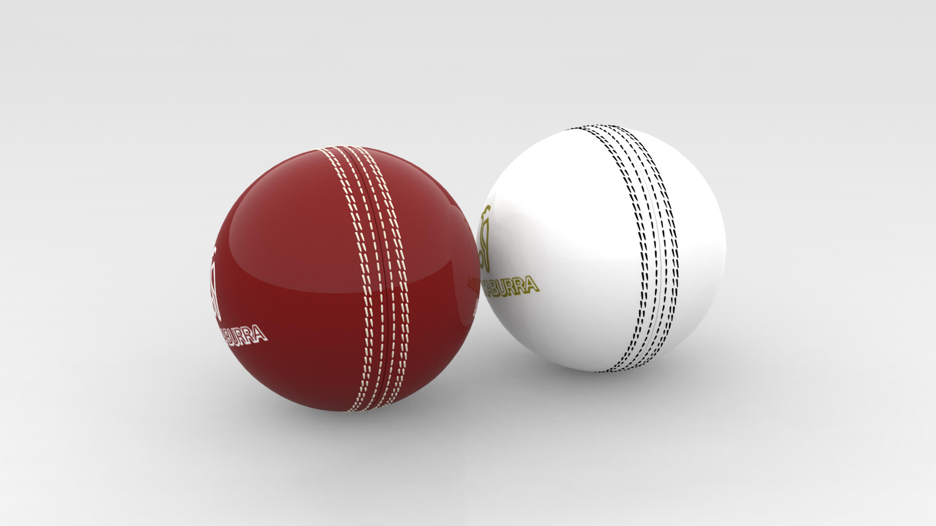 Cricket Balls - Collection 3D Model by Trish
