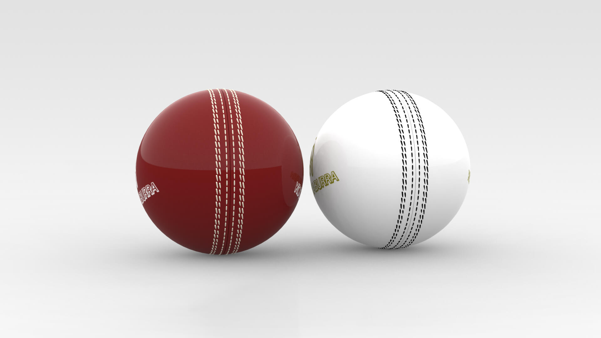 Cricket Balls - Collection 3D Model by Trish