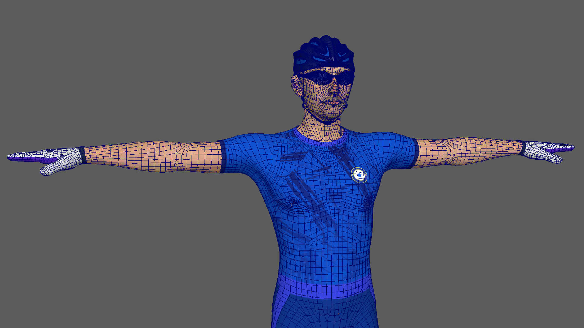 Cyclist - Bicyclist 3D Model by Trish