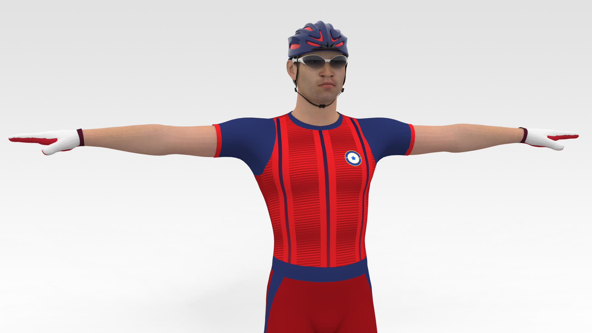 Cyclist - Bicyclist 3D Model by Trish