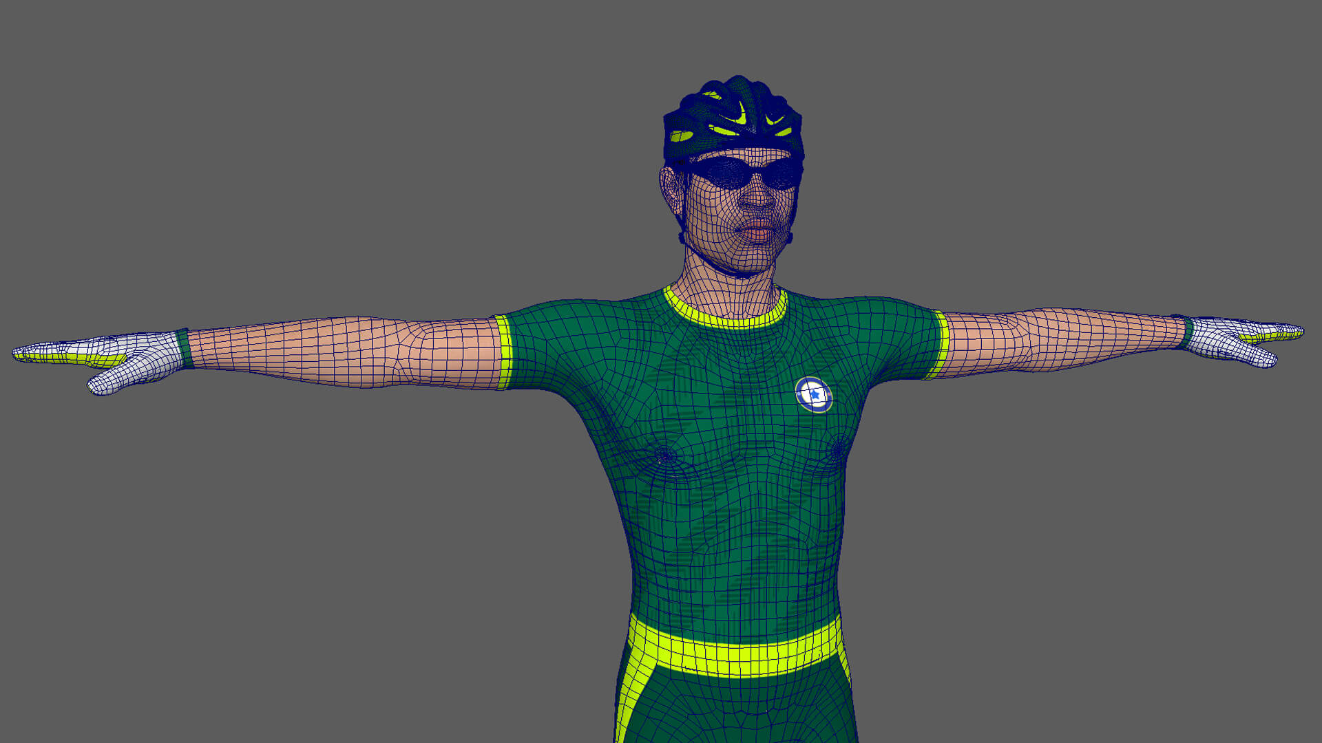 Cyclist - Bicyclist 3D Model by Trish