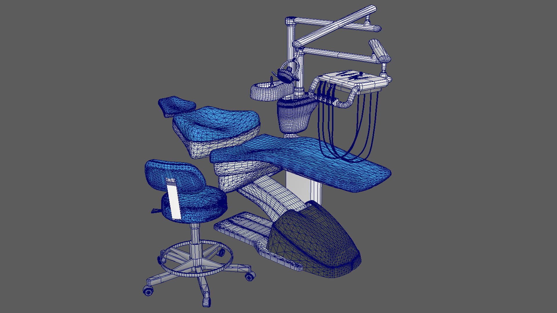Dental Clinic Set - 3D Model by Trish