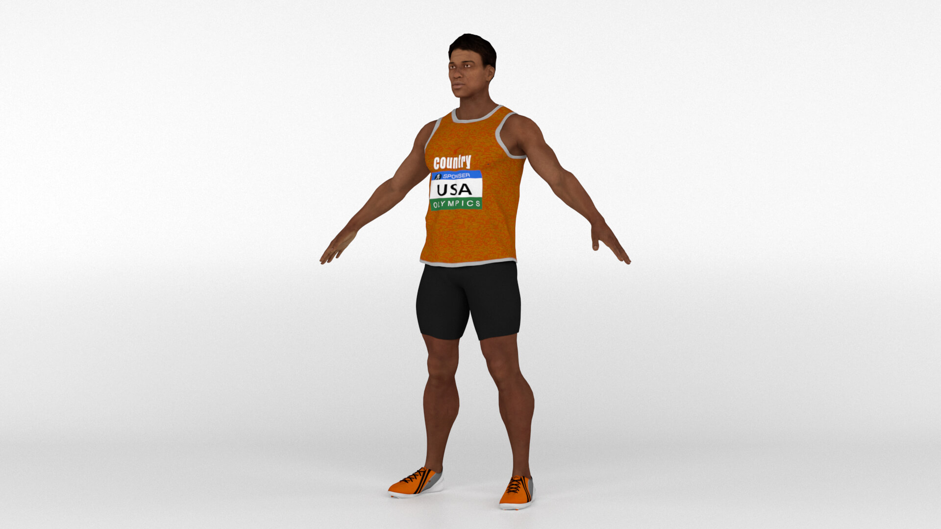 Discus Through Player - 3D Model by Trish