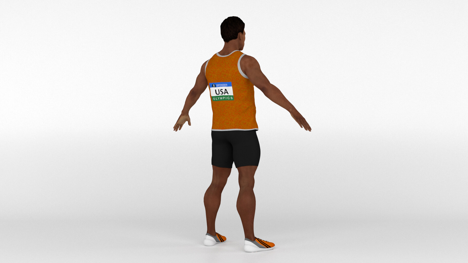 Discus Through Player - 3D Model by Trish