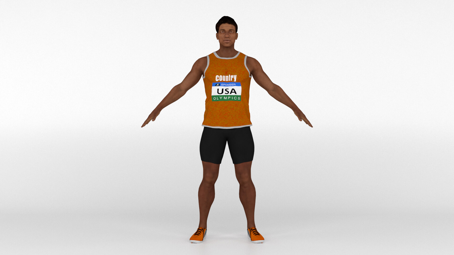 Discus Through Player - 3D Model by Trish