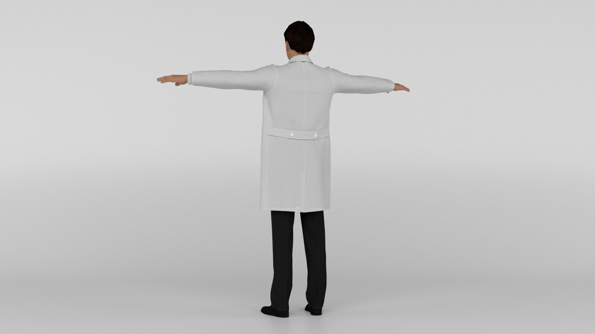 Doctor - Male Doctor 3D Model by Trish