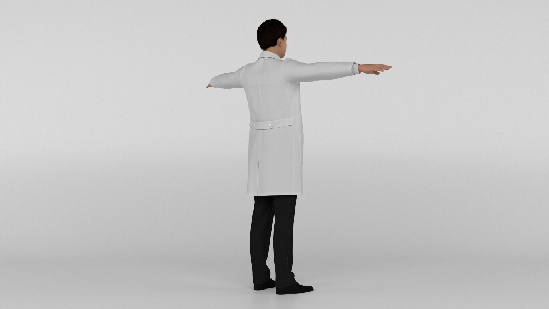 Doctor - Male Doctor 3D Model by Trish