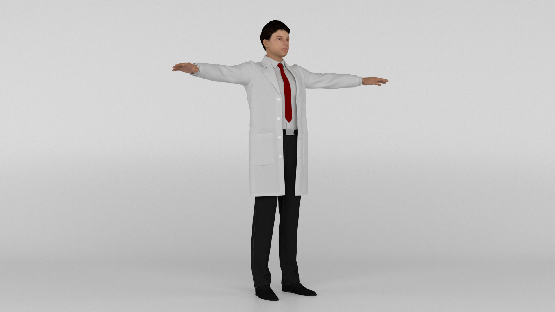 Doctor - Male Doctor 3D Model by Trish
