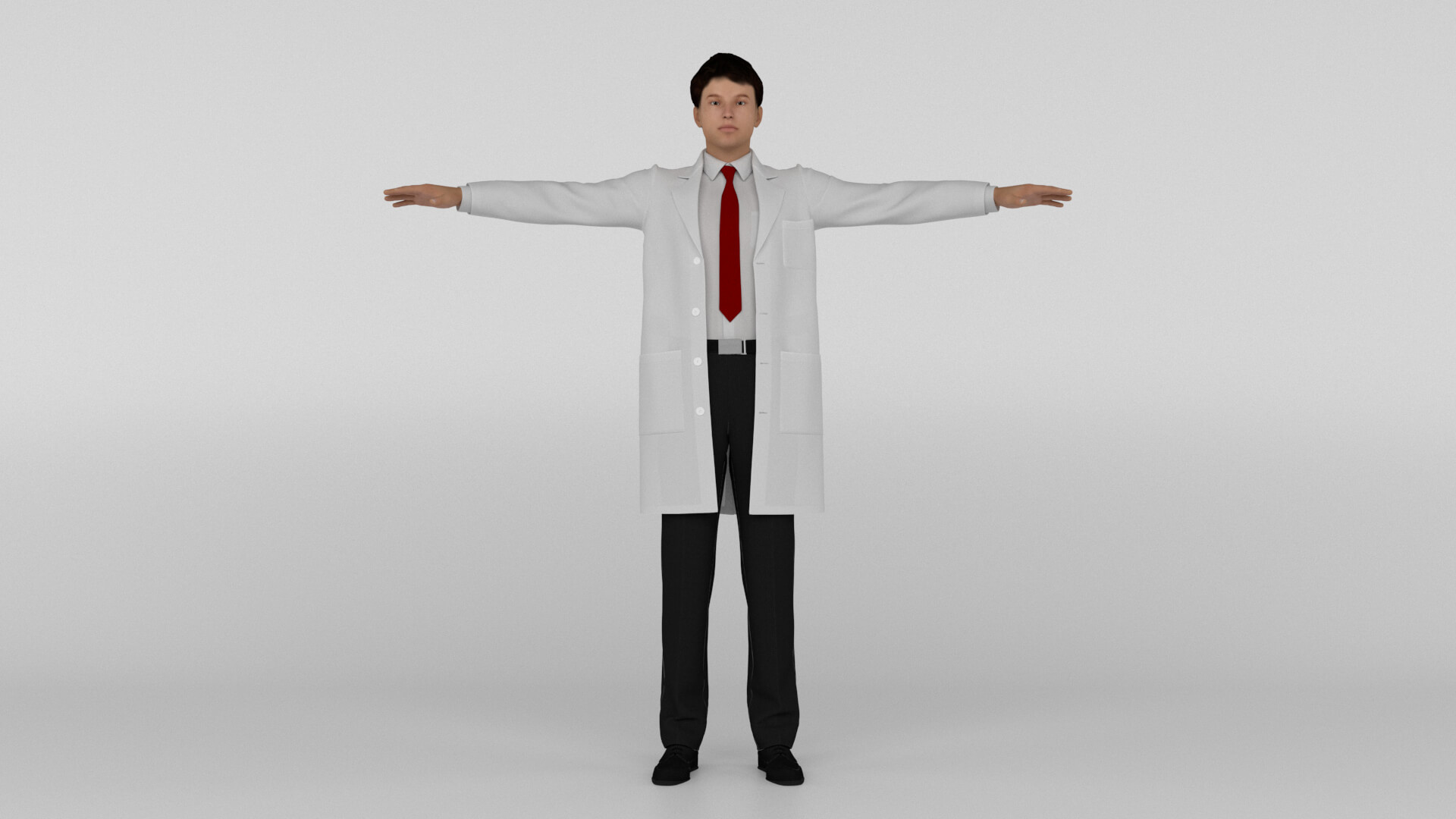 Doctor - Male Doctor 3D Model by Trish