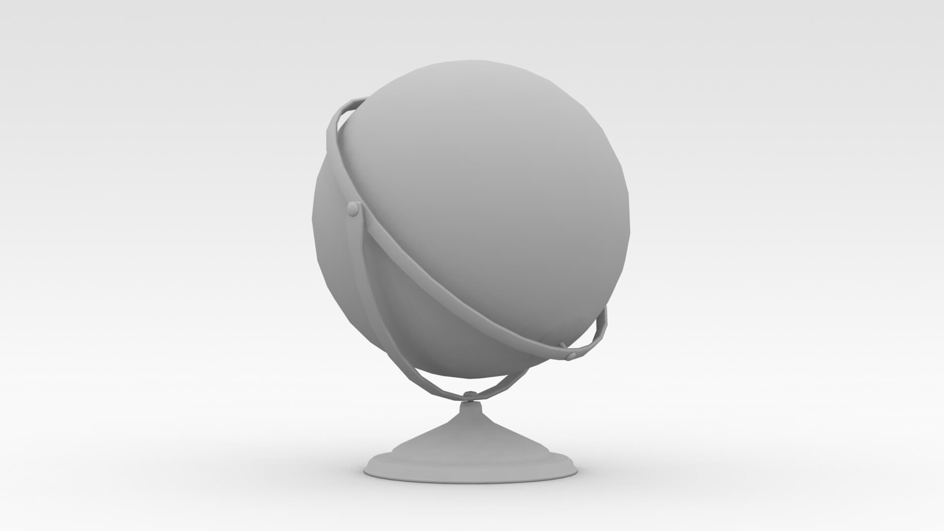 Globe - Geographic 3D Model by Trish