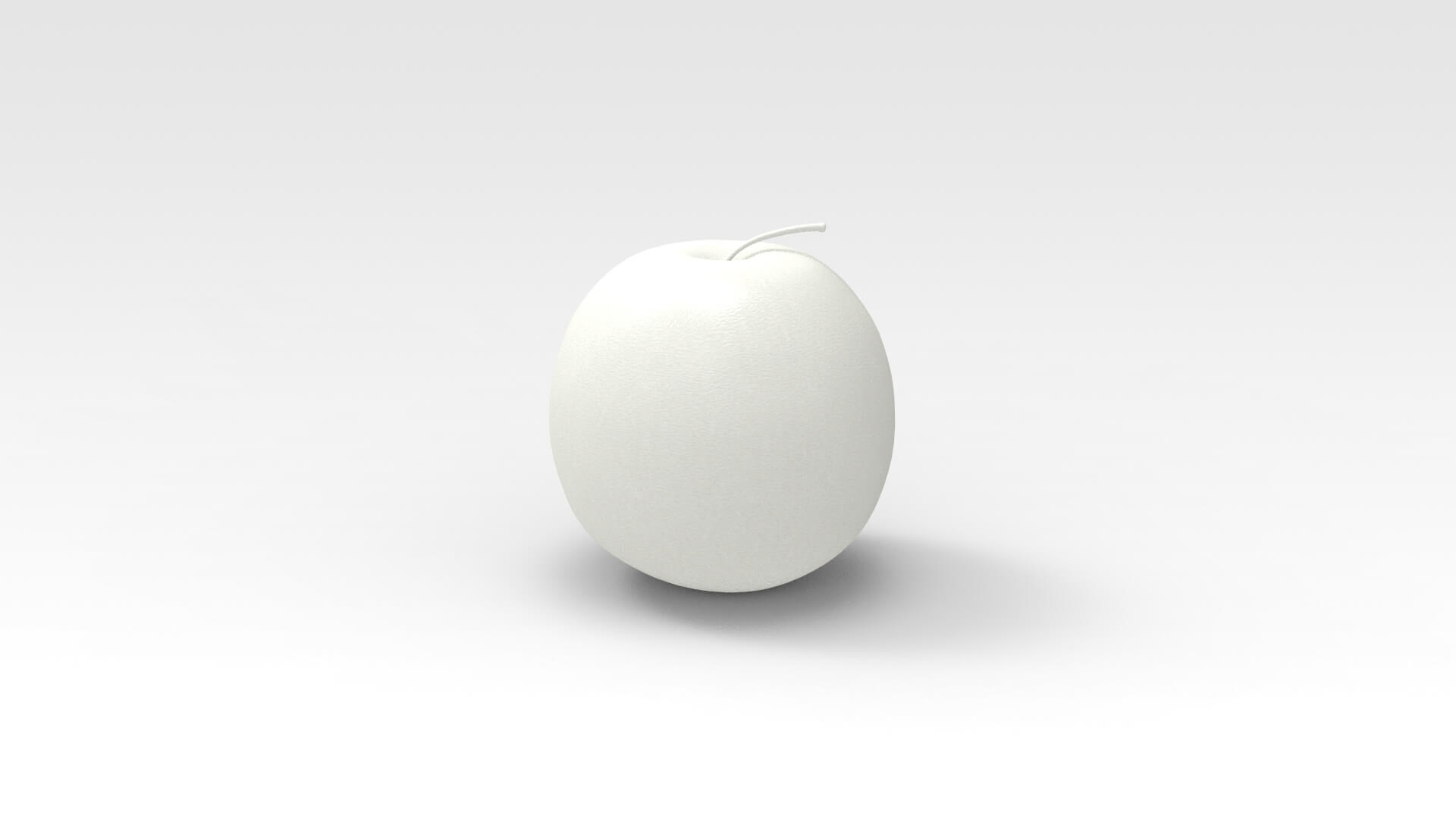 Green Apple - Fruits 3D Model by Trish