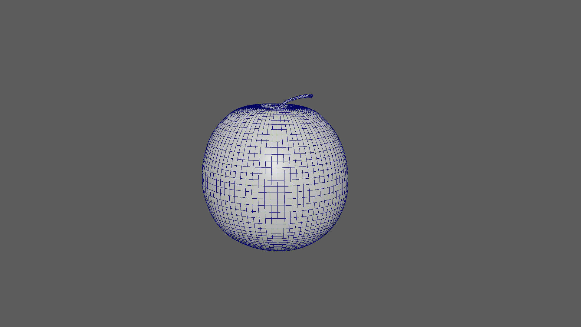 Green Apple - Fruits 3D Model by Trish