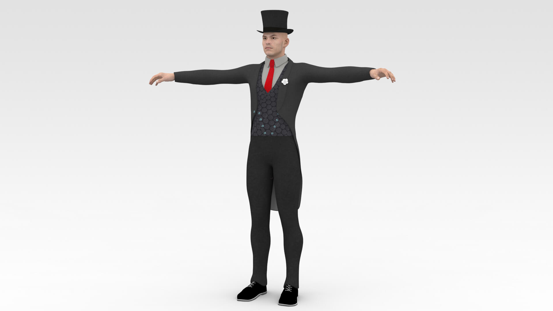 Magician Character - 3D Model by Trish