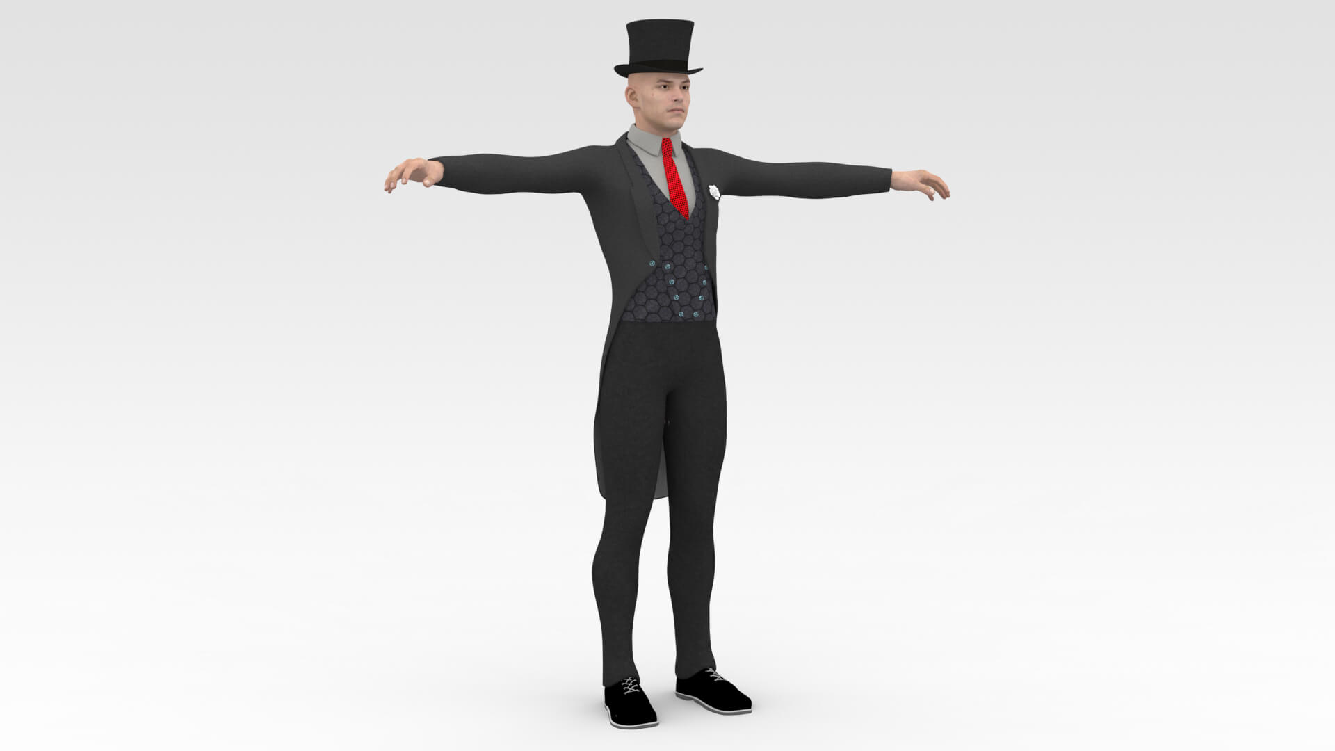 Magician Character - 3D Model by Trish