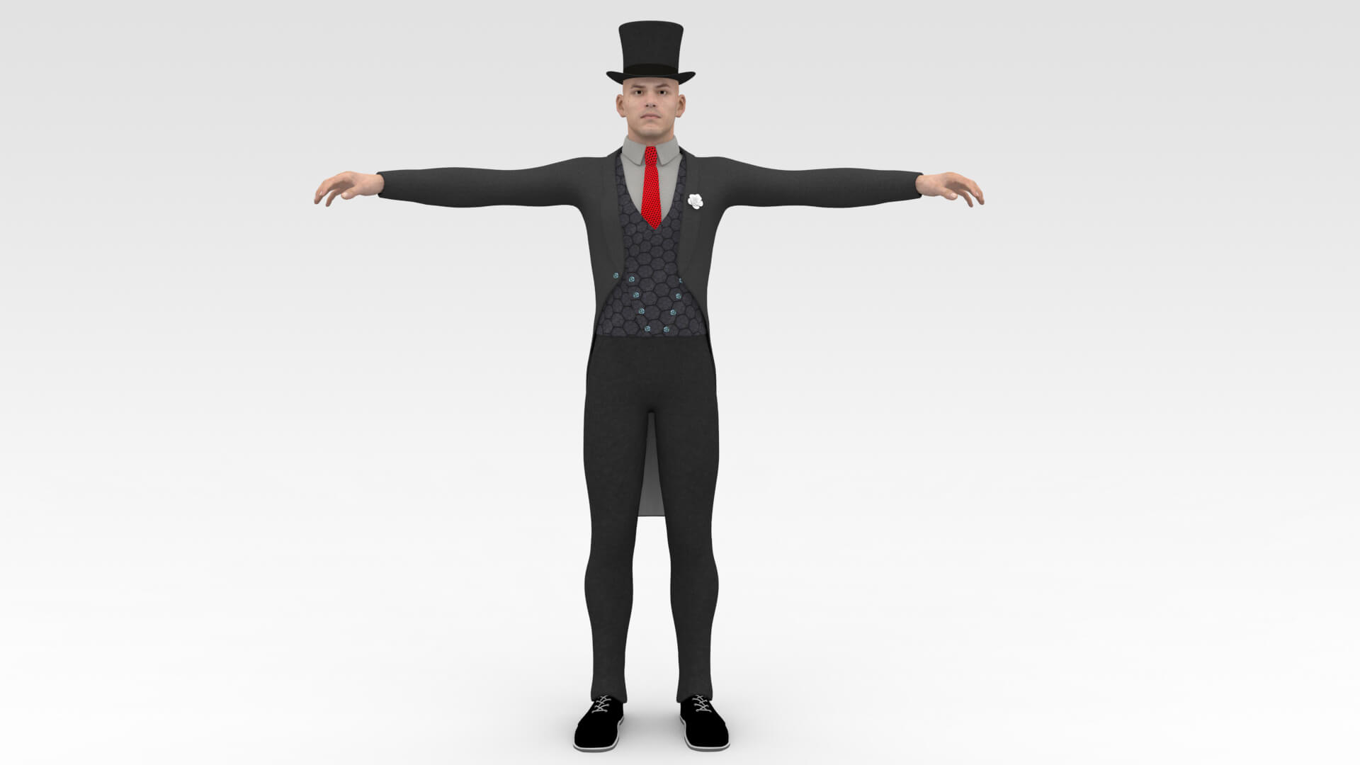 Magician Character - 3D Model by Trish