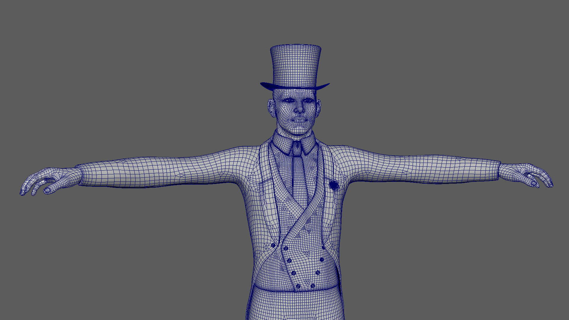 Magician Character - 3D Model by Trish