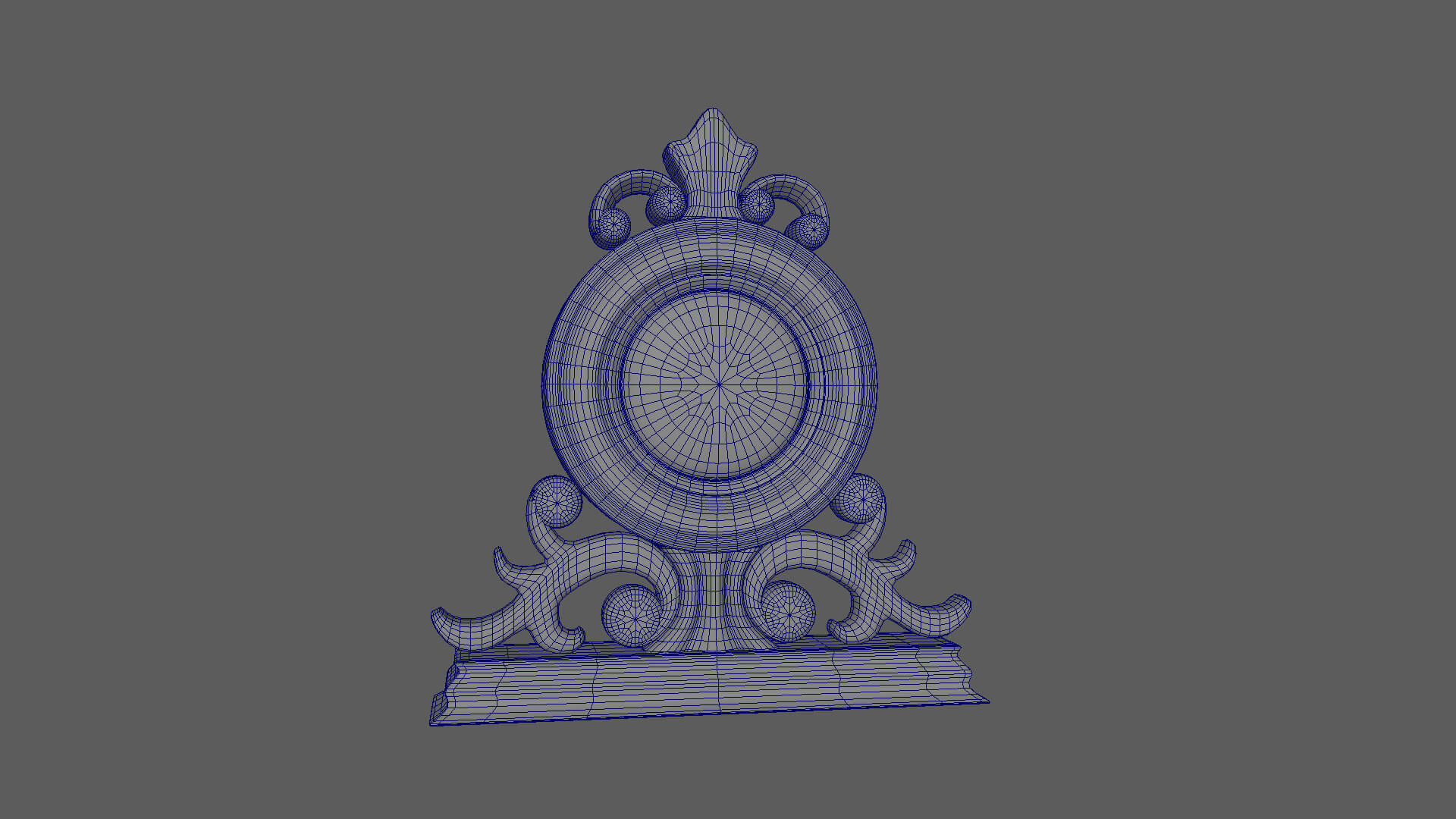 Mantle Clock - Clock 3D Model by Trish