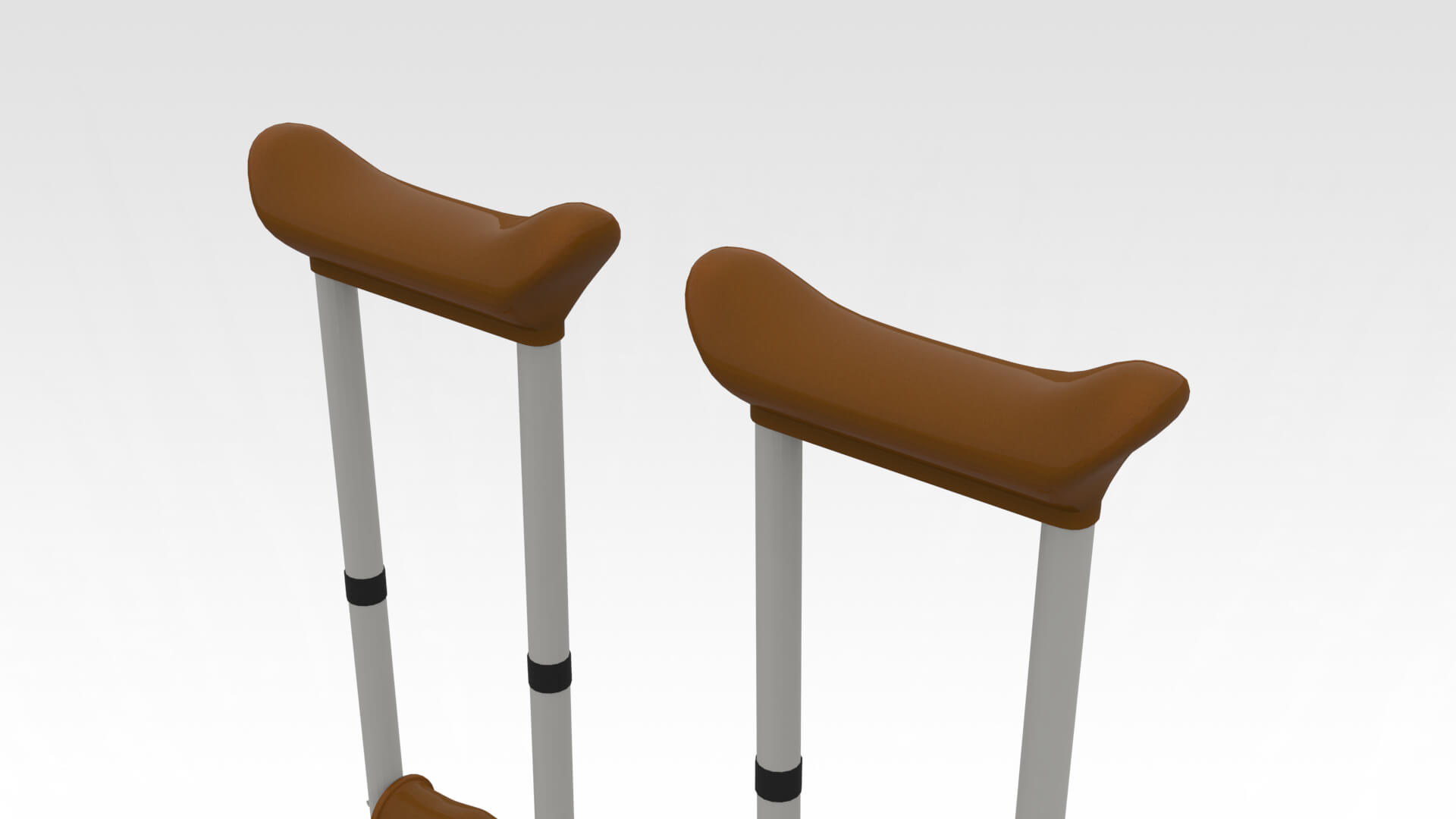 Mobility Crutches - 3D Model by Trish